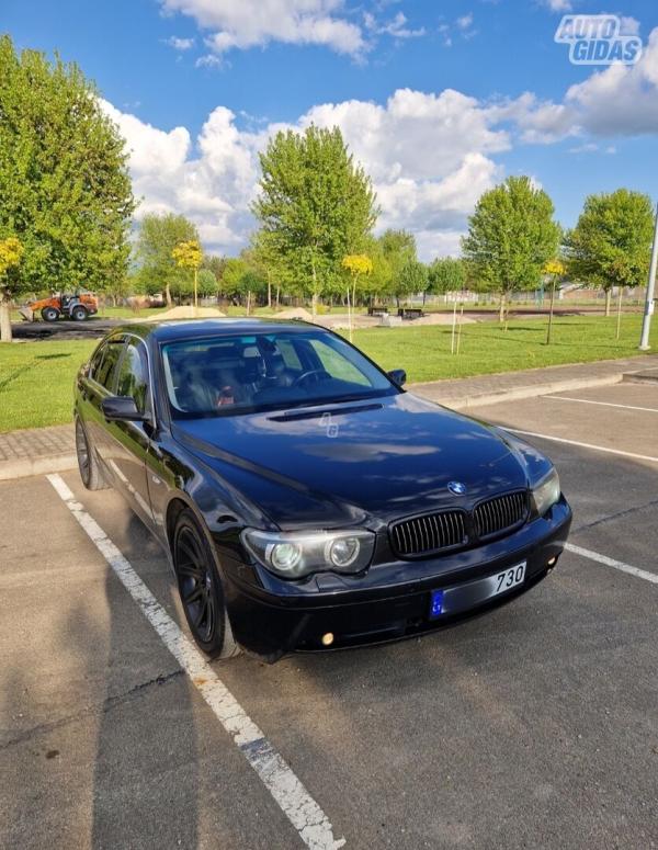 Black BMW 730 2003 in Marijampole, with an engine capacity of 3.00 L and mileage of 269 thousand km for 3500 €, photo 7 on AUTOMOTO.COM.LV