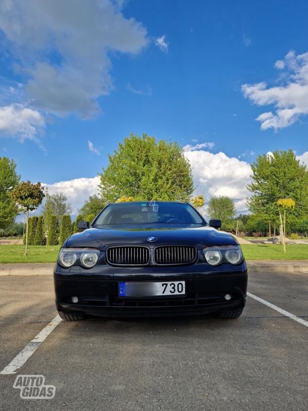Black BMW 730 2003 in Marijampole, with an engine capacity of 3.00 L and mileage of 269 thousand km for 3500 €, photo 10 on AUTOMOTO.COM.LV