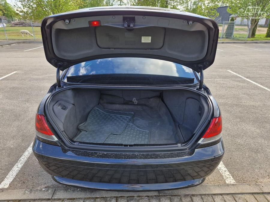 Black BMW 730 2003 in Marijampole, with an engine capacity of 3.00 L and mileage of 269 thousand km for 3500 €, photo 26 on AUTOMOTO.COM.LV
