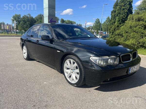 Melns BMW 730 2003 Rīga, ar dzinēja tilpumu 3.00 L un nobraukumu 304 tūkst. km par 4700 €, foto 2 vietnē AUTOMOTO.COM.LV