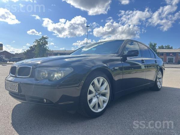 Melns BMW 730 2003 Rīga, ar dzinēja tilpumu 3.00 L un nobraukumu 304 tūkst. km par 4700 €, foto 3 vietnē AUTOMOTO.COM.LV