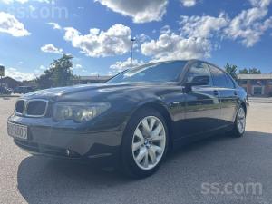 Black BMW 730 2003 in Riga, with an engine capacity of 3.00 L and mileage of 304 thousand km for 4700 €, photo 4 on AUTOMOTO.COM.LV