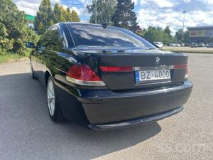 Black BMW 730 2003 in Riga, with an engine capacity of 3.00 L and mileage of 304 thousand km for 4700 €, photo 5 on AUTOMOTO.COM.LV