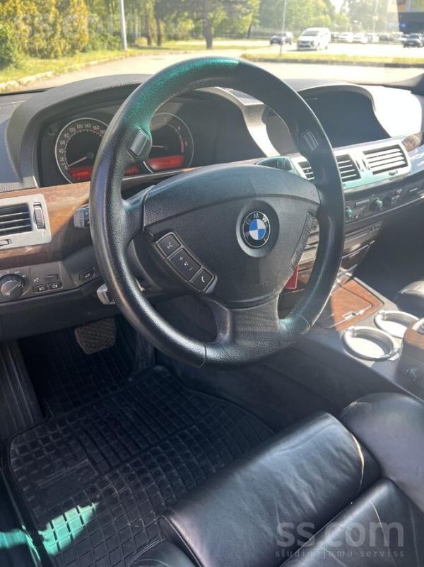 Melns BMW 730 2003 Rīga, ar dzinēja tilpumu 3.00 L un nobraukumu 304 tūkst. km par 4700 €, foto 6 vietnē AUTOMOTO.COM.LV