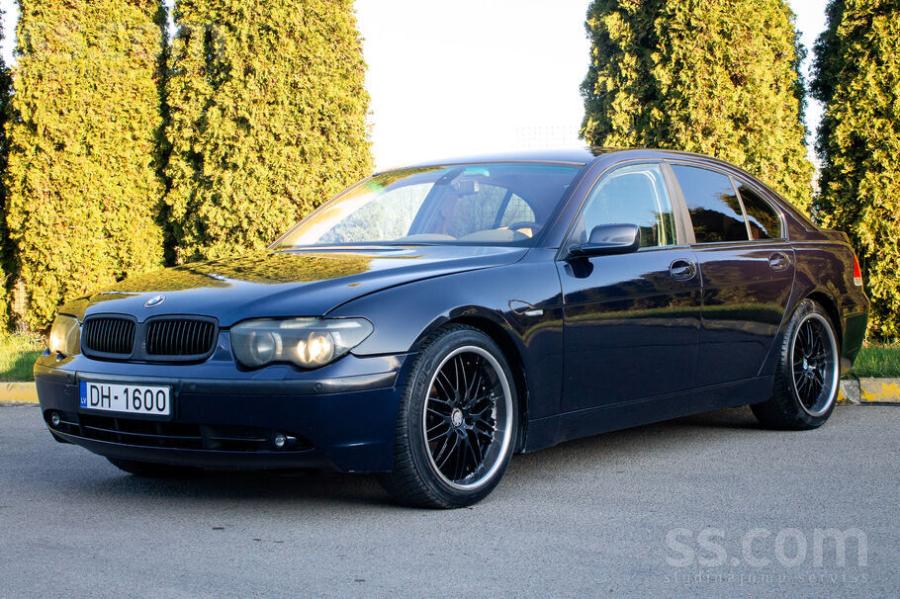Melns BMW 730 2003 Jelgava, ar dzinēja tilpumu 3.00 L un nobraukumu 363 tūkst. km par 2600 €, foto 4 vietnē AUTOMOTO.COM.LV