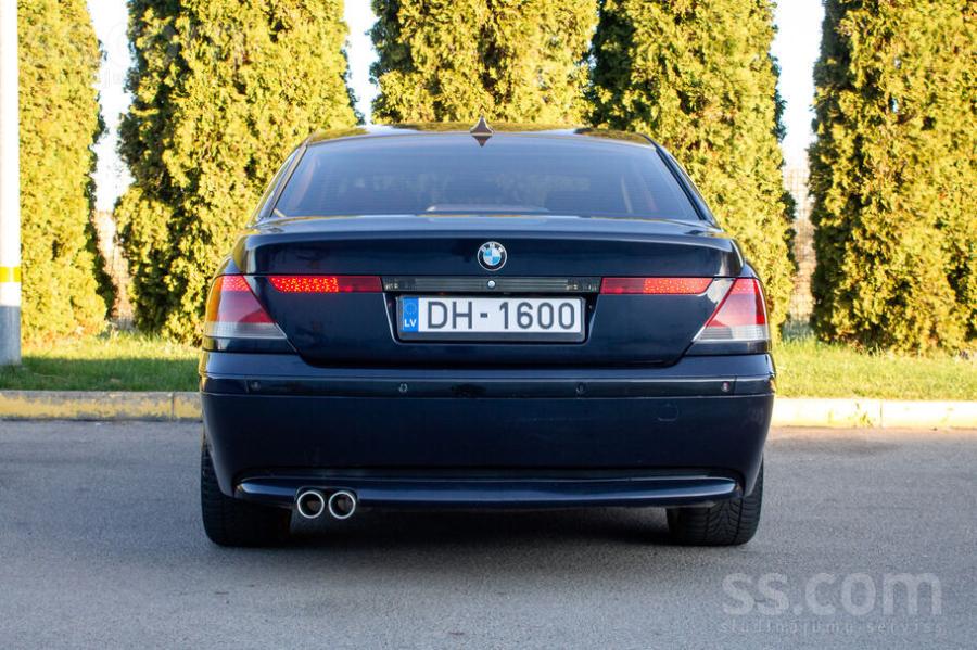 Melns BMW 730 2003 Jelgava, ar dzinēja tilpumu 3.00 L un nobraukumu 363 tūkst. km par 2600 €, foto 6 vietnē AUTOMOTO.COM.LV