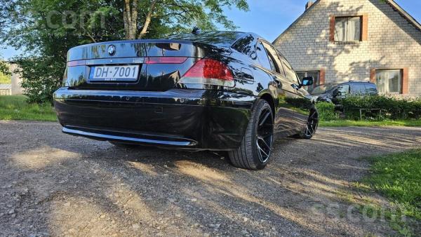 Melns BMW 730 2003 Gulbene, ar dzinēja tilpumu 3.00 L un nobraukumu 390 tūkst. km par 6000 €, foto 6 vietnē AUTOMOTO.COM.LV