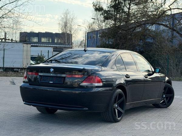 Melns BMW 730 2003 Rīga, ar dzinēja tilpumu 3.00 L un nobraukumu 0 tūkst. km par 3850 €, foto 4 vietnē AUTOMOTO.COM.LV