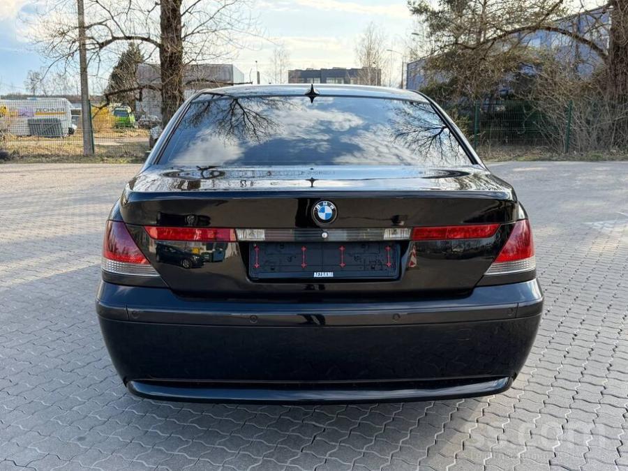 Melns BMW 730 2003 Rīga, ar dzinēja tilpumu 3.00 L un nobraukumu 0 tūkst. km par 3850 €, foto 10 vietnē AUTOMOTO.COM.LV