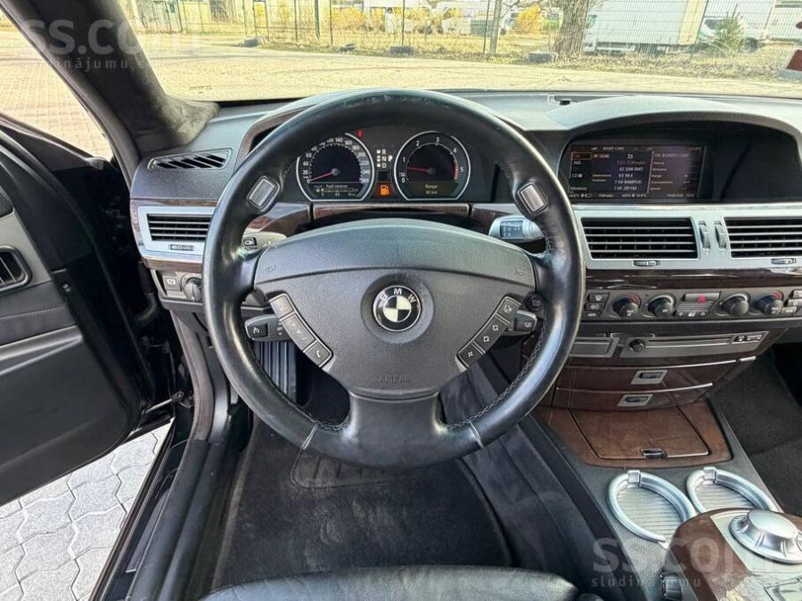 Melns BMW 730 2003 Rīga, ar dzinēja tilpumu 3.00 L un nobraukumu 0 tūkst. km par 3850 €, foto 19 vietnē AUTOMOTO.COM.LV