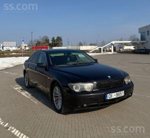 Melns BMW 730 2003 Rēzekne, ar dzinēja tilpumu 3.00 L un nobraukumu 637 tūkst. km par 2250 €, foto 1 vietnē AUTOMOTO.COM.LV