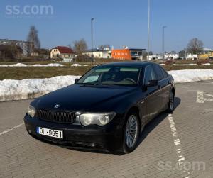Melns BMW 730 2003 Rēzekne, ar dzinēja tilpumu 3.00 L un nobraukumu 637 tūkst. km par 2250 €, foto 3 vietnē AUTOMOTO.COM.LV
