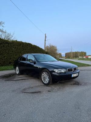 Black BMW 730 2003 in Riga, with an engine capacity of 3.00 L and mileage of 391 thousand km for 2800 €, photo 3 on AUTOMOTO.COM.LV
