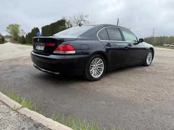 Melns BMW 730 2003 Rīga, ar dzinēja tilpumu 3.00 L un nobraukumu 391 tūkst. km par 2800 €, foto 5 vietnē AUTOMOTO.COM.LV
