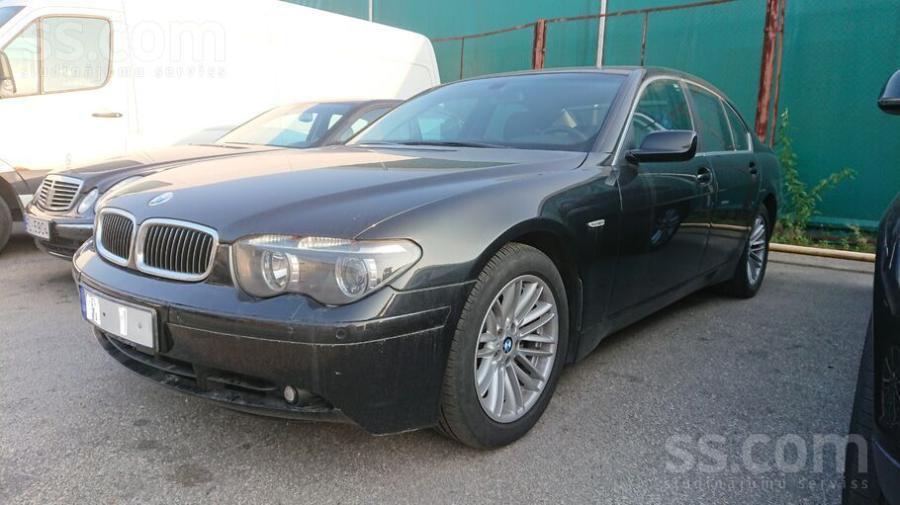 Melns BMW 730 2003 Rīga, ar dzinēja tilpumu 3.00 L un nobraukumu 310 tūkst. km par 3300 €, foto 12 vietnē AUTOMOTO.COM.LV