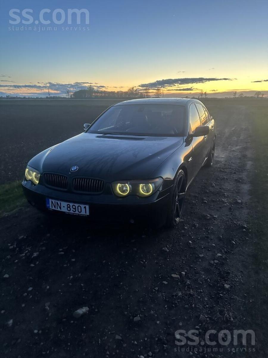 Melns BMW 730 2003 Bauska, ar dzinēja tilpumu 3.00 L un nobraukumu 257 tūkst. km par 3500 €, foto 1 vietnē AUTOMOTO.COM.LV