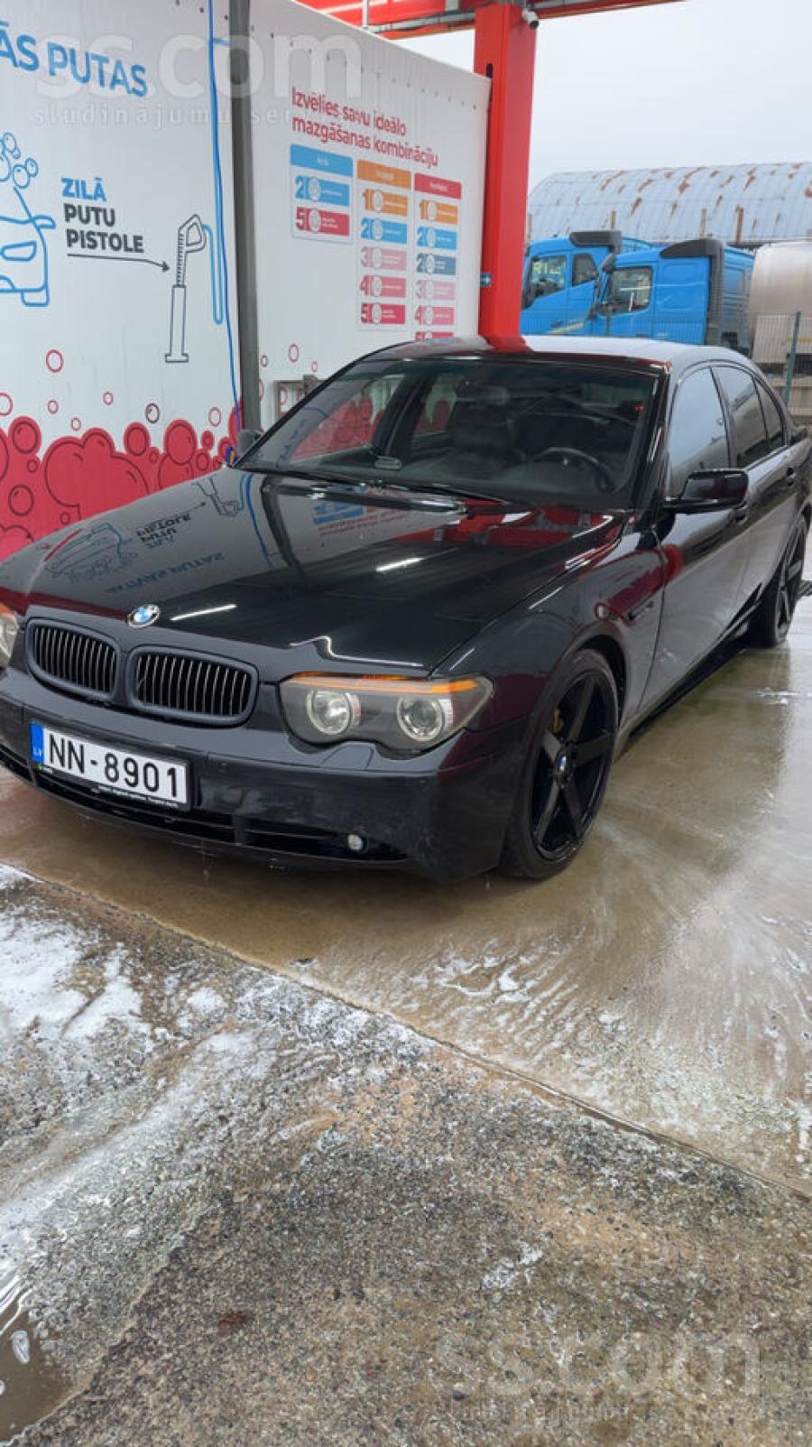 Melns BMW 730 2003 Bauska, ar dzinēja tilpumu 3.00 L un nobraukumu 257 tūkst. km par 3500 €, foto 4 vietnē AUTOMOTO.COM.LV