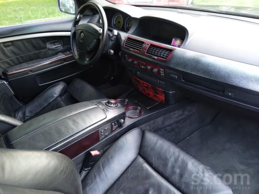 Melns BMW 730 2003 Bauska, ar dzinēja tilpumu 3.00 L un nobraukumu 257 tūkst. km par 3500 €, foto 6 vietnē AUTOMOTO.COM.LV