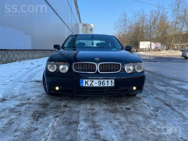 Melns BMW 730 2004 Rīga, ar dzinēja tilpumu 3.00 L un nobraukumu 370 tūkst. km par 3990 €, foto 2 vietnē AUTOMOTO.COM.LV