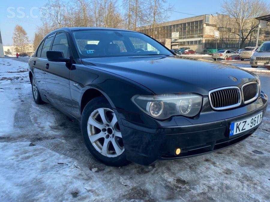Melns BMW 730 2004 Rīga, ar dzinēja tilpumu 3.00 L un nobraukumu 370 tūkst. km par 3990 €, foto 3 vietnē AUTOMOTO.COM.LV