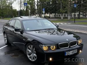 Black BMW 730 2004 in Daugavpils, with an engine capacity of 3.00 L and mileage of 0 thousand km for 5700 €, photo 1 on AUTOMOTO.COM.LV