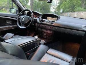 Black BMW 730 2004 in Daugavpils, with an engine capacity of 3.00 L and mileage of 0 thousand km for 5700 €, photo 7 on AUTOMOTO.COM.LV