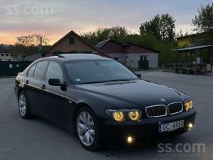 Black BMW 730 2004 in Daugavpils, with an engine capacity of 3.00 L and mileage of 0 thousand km for 5700 €, photo 15 on AUTOMOTO.COM.LV