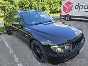 Black BMW 730 2004 in Riga, with an engine capacity of 3.00 L and mileage of 216 thousand km for 2250 €, photo 10 on AUTOMOTO.COM.LV