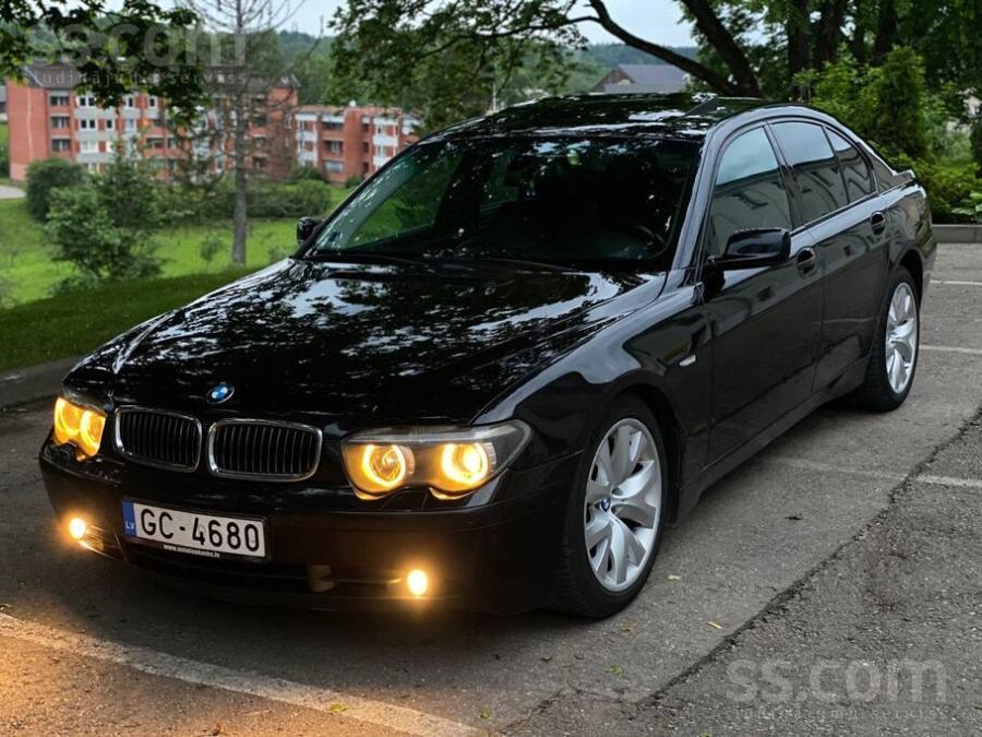 Melns BMW 730 2004 Daugavpils, ar dzinēja tilpumu 3.00 L un nobraukumu 0 tūkst. km par 12500 €, foto 3 vietnē AUTOMOTO.COM.LV