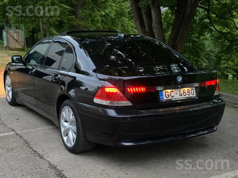Melns BMW 730 2004 Daugavpils, ar dzinēja tilpumu 3.00 L un nobraukumu 0 tūkst. km par 12500 €, foto 4 vietnē AUTOMOTO.COM.LV