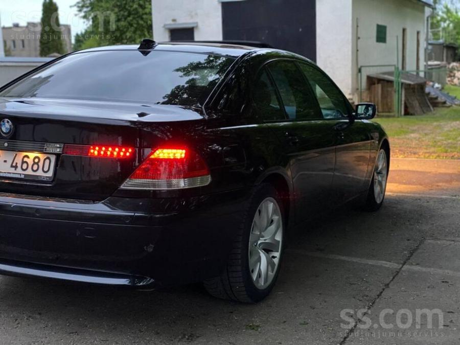 Melns BMW 730 2004 Daugavpils, ar dzinēja tilpumu 3.00 L un nobraukumu 0 tūkst. km par 12500 €, foto 5 vietnē AUTOMOTO.COM.LV