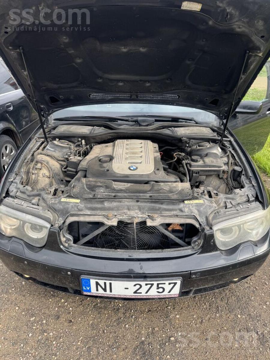 Melns BMW 730 2004 Jēkabpils, ar dzinēja tilpumu 3.00 L un nobraukumu 313 tūkst. km par 3500 €, foto 6 vietnē AUTOMOTO.COM.LV