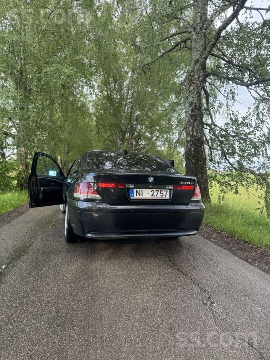Melns BMW 730 2004 Jēkabpils, ar dzinēja tilpumu 3.00 L un nobraukumu 313 tūkst. km par 3250 €, foto 3 vietnē AUTOMOTO.COM.LV