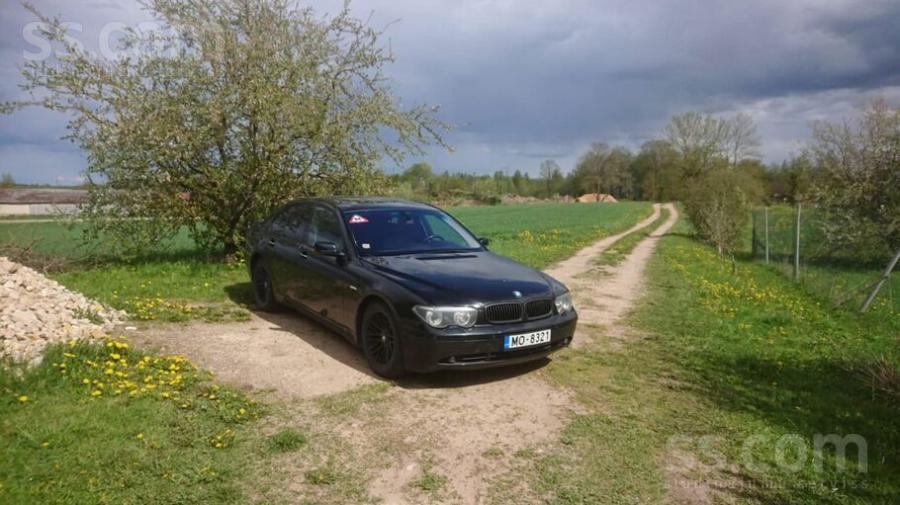 Black BMW 730 2004 in Madona, with an engine capacity of 3.00 L and mileage of 365 thousand km for 2000 €, photo 1 on AUTOMOTO.COM.LV