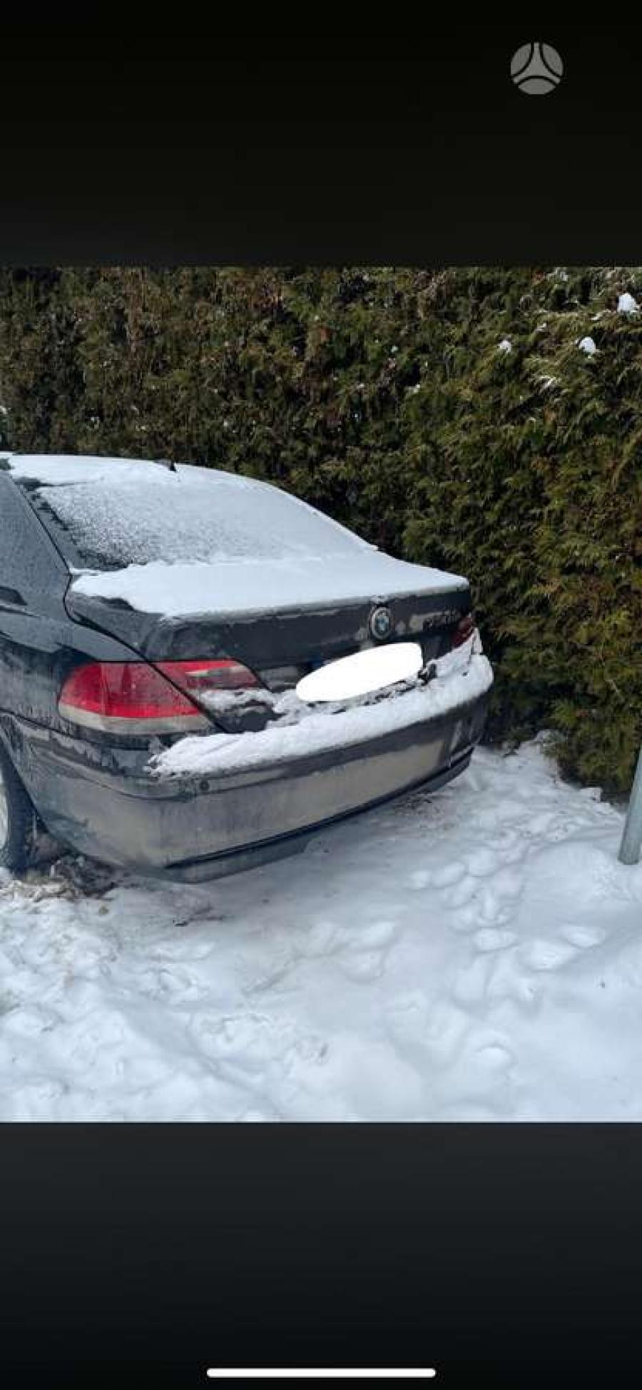 Black BMW 730 2004 in Kaunas, with an engine capacity of 3.00 L and mileage of 498 thousand km for 1500 €, photo 5 on AUTOMOTO.COM.LV