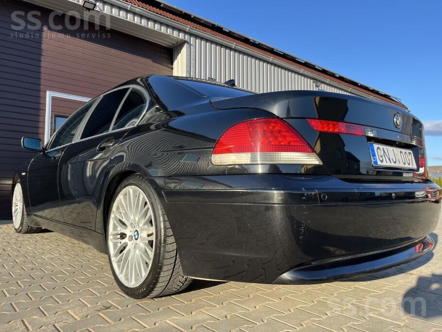 Melns BMW 730 2004 Dobele, ar dzinēja tilpumu 3.00 L un nobraukumu 0 tūkst. km par 3150 €, foto 3 vietnē AUTOMOTO.COM.LV
