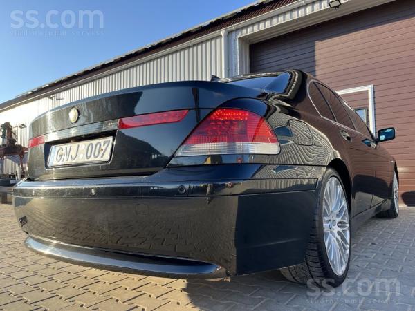 Melns BMW 730 2004 Dobele, ar dzinēja tilpumu 3.00 L un nobraukumu 0 tūkst. km par 3150 €, foto 3 vietnē AUTOMOTO.COM.LV