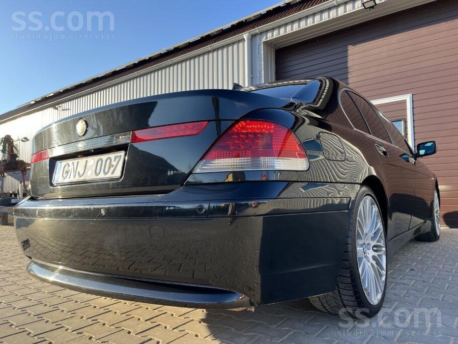 Melns BMW 730 2004 Dobele, ar dzinēja tilpumu 3.00 L un nobraukumu 0 tūkst. km par 3150 €, foto 4 vietnē AUTOMOTO.COM.LV