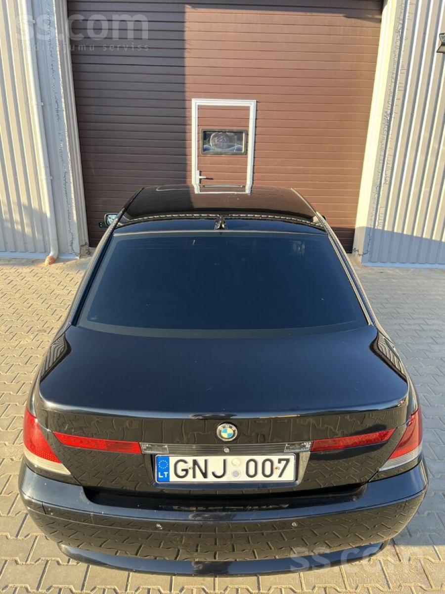 Melns BMW 730 2004 Dobele, ar dzinēja tilpumu 3.00 L un nobraukumu 0 tūkst. km par 3150 €, foto 5 vietnē AUTOMOTO.COM.LV