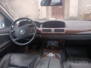 Black BMW 730 2004 in Daugavpils, with an engine capacity of 3.00 L and mileage of 299 thousand km for 2200 €, photo 7 on AUTOMOTO.COM.LV