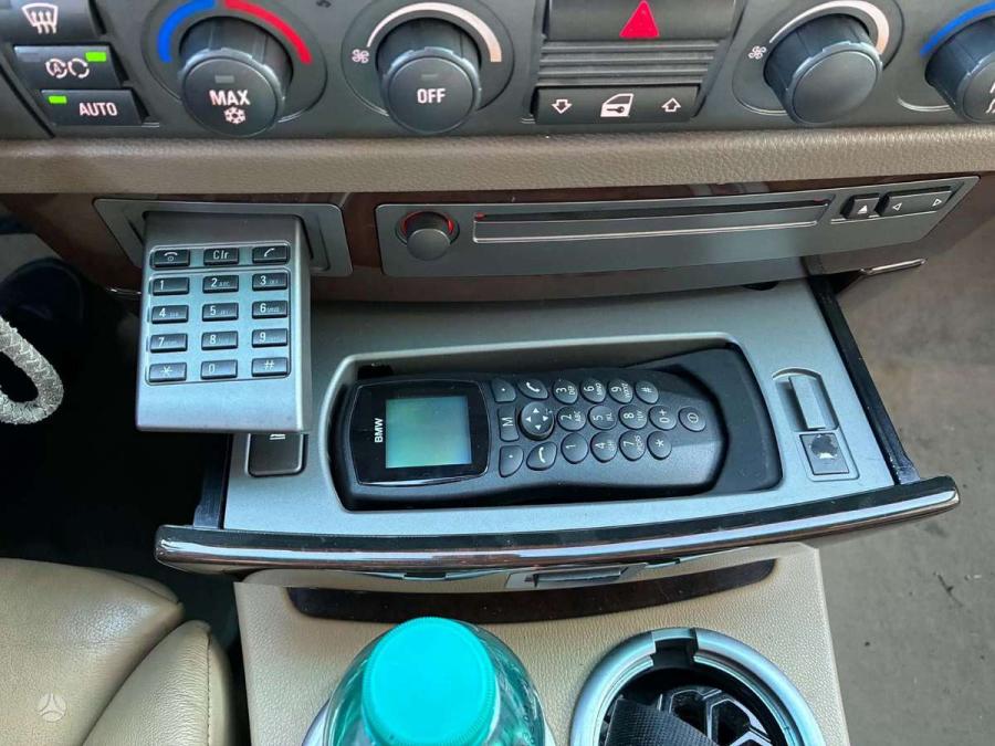 Melns BMW 730 2004 Viļņa, ar dzinēja tilpumu 2.99 L un nobraukumu 350 tūkst. km par 1750 €, foto 10 vietnē AUTOMOTO.COM.LV