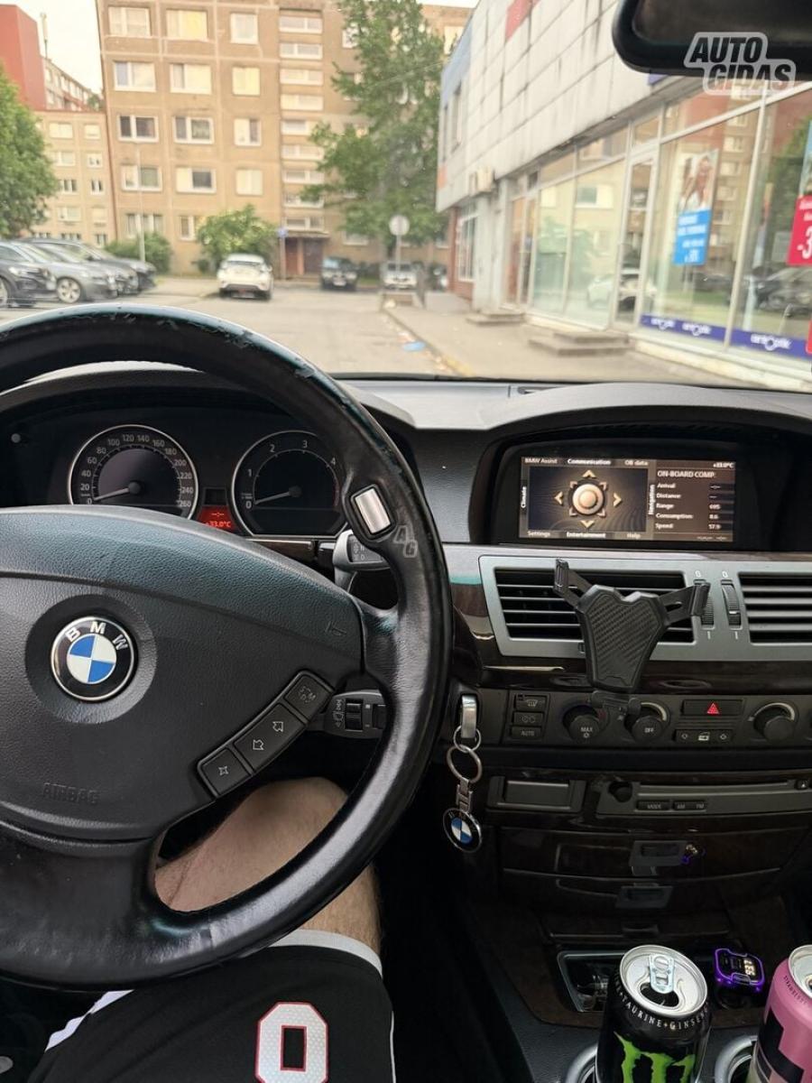 Черный БМВ 730 2004 в Клайпеда, объемом двигателя 3.00 л и пробегом 380 тыс. км за 3200 €, фото 8 на AUTOMOTO.COM.LV
