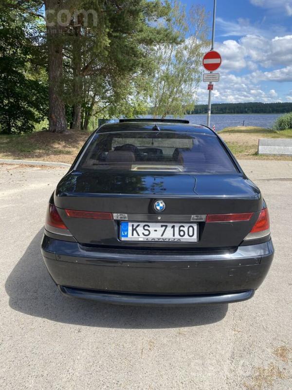 Melns BMW 730 2004 Rīga, ar dzinēja tilpumu 3.00 L un nobraukumu 425 tūkst. km par 2500 €, foto 5 vietnē AUTOMOTO.COM.LV