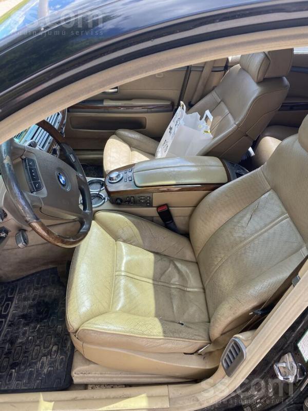 Melns BMW 730 2004 Rīga, ar dzinēja tilpumu 3.00 L un nobraukumu 425 tūkst. km par 2500 €, foto 9 vietnē AUTOMOTO.COM.LV
