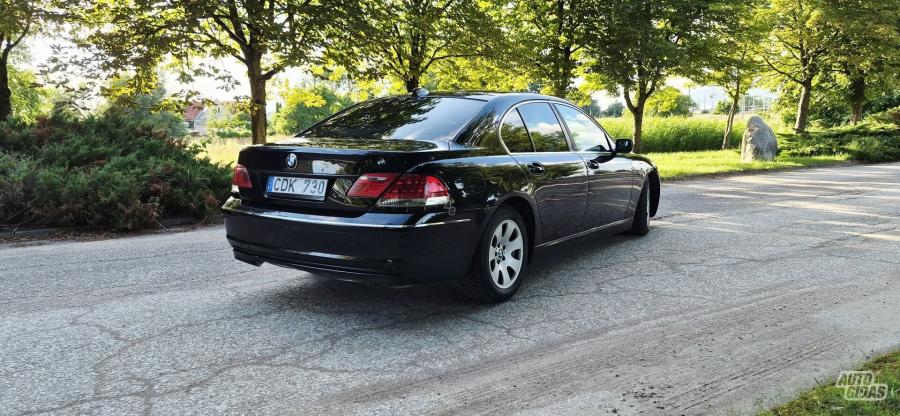 Melns BMW 730 2004 Kauņa, ar dzinēja tilpumu 3.00 L un nobraukumu 392 tūkst. km par 2500 €, foto 5 vietnē AUTOMOTO.COM.LV