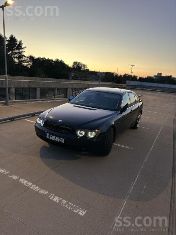 Melns BMW 730 2004 Rīga, ar dzinēja tilpumu 3.00 L un nobraukumu 342 tūkst. km par 4200 €, foto 4 vietnē AUTOMOTO.COM.LV