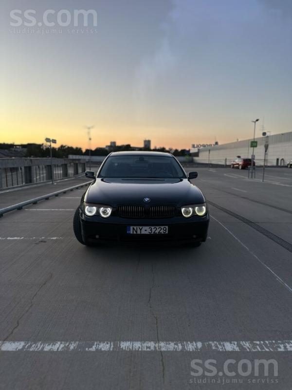 Melns BMW 730 2004 Rīga, ar dzinēja tilpumu 3.00 L un nobraukumu 342 tūkst. km par 4200 €, foto 5 vietnē AUTOMOTO.COM.LV