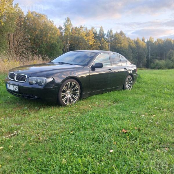 Melns BMW 730 2004 Ludza, ar dzinēja tilpumu 3.00 L un nobraukumu 503 tūkst. km par 1500 €, foto 1 vietnē AUTOMOTO.COM.LV