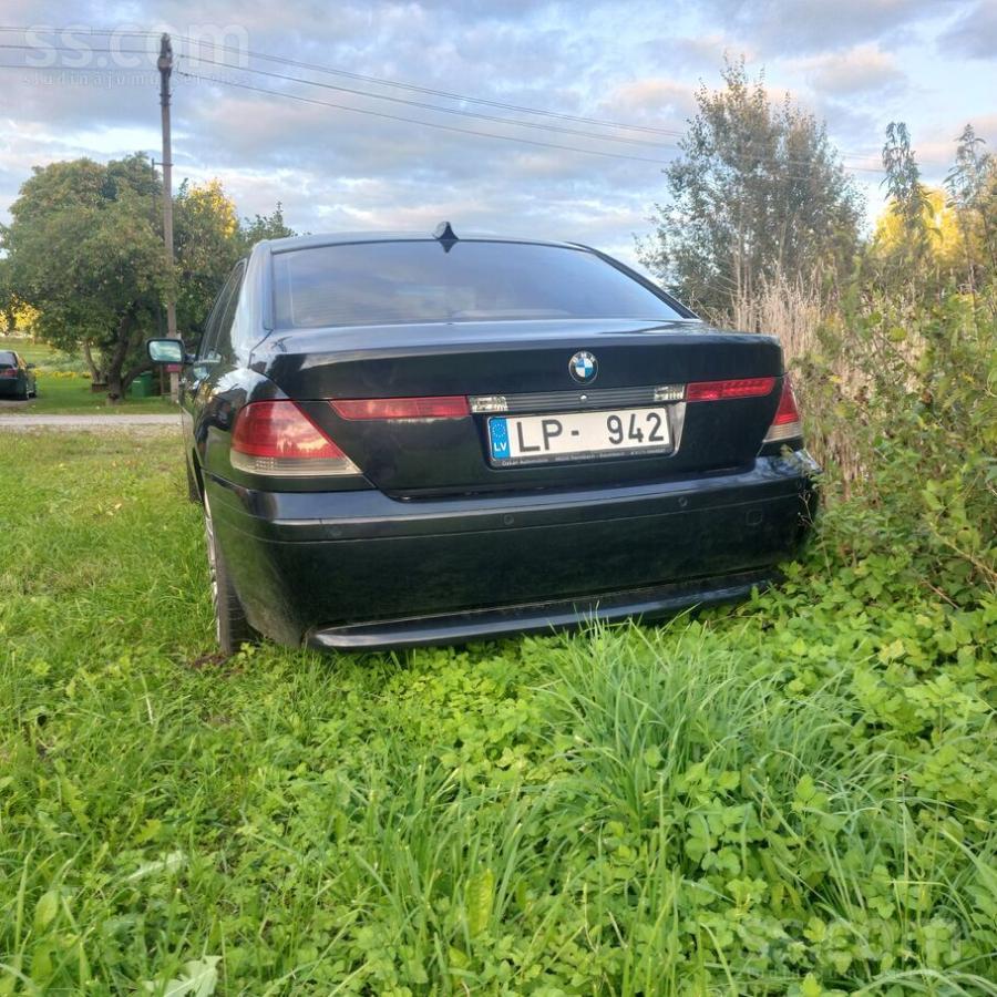 Melns BMW 730 2004 Ludza, ar dzinēja tilpumu 3.00 L un nobraukumu 503 tūkst. km par 1500 €, foto 4 vietnē AUTOMOTO.COM.LV