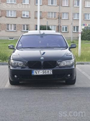 Black BMW 730 2005 in Rezekne, with an engine capacity of 3.00 L and mileage of 391 thousand km for 4300 €, photo 3 on AUTOMOTO.COM.LV